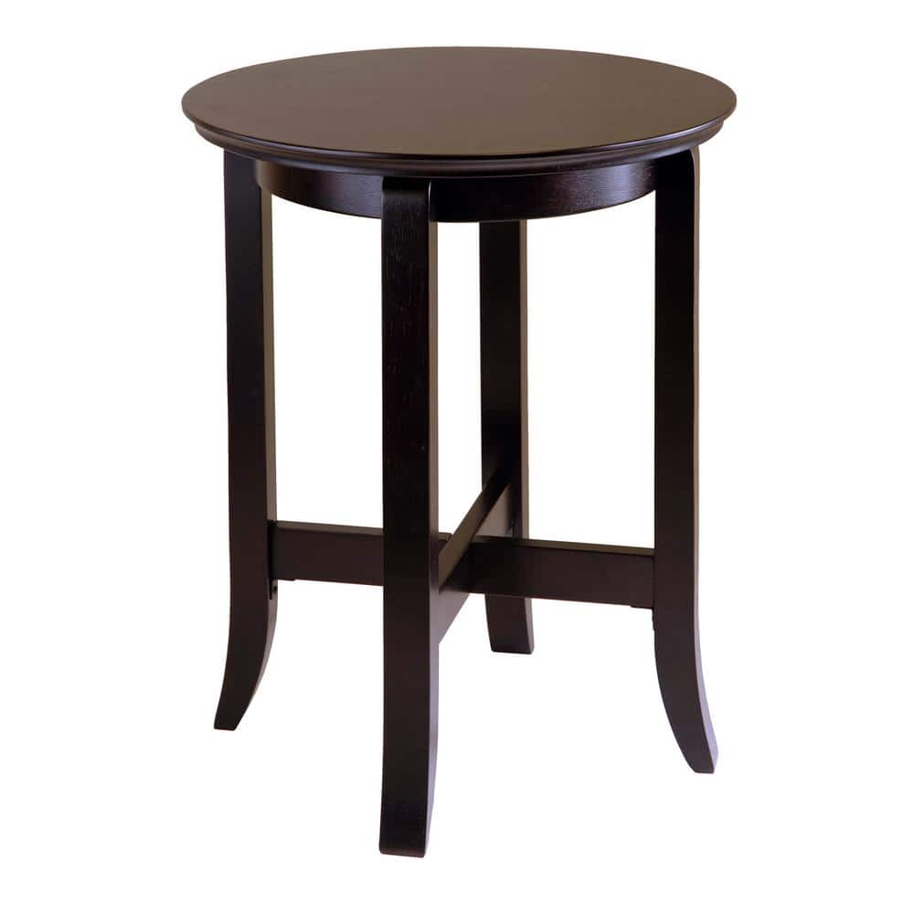 WINSOME WOOD Toby Espresso End Table 92019 - The Home Depot