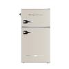 Frigidaire 3.1cu. ft. 2-Door Retro Mini Refrigerator in White (Cream ...