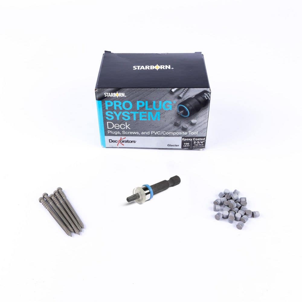 Deckorators Summit #10 x 2-3/4 in. Star Trim Head Pro Plug System ...