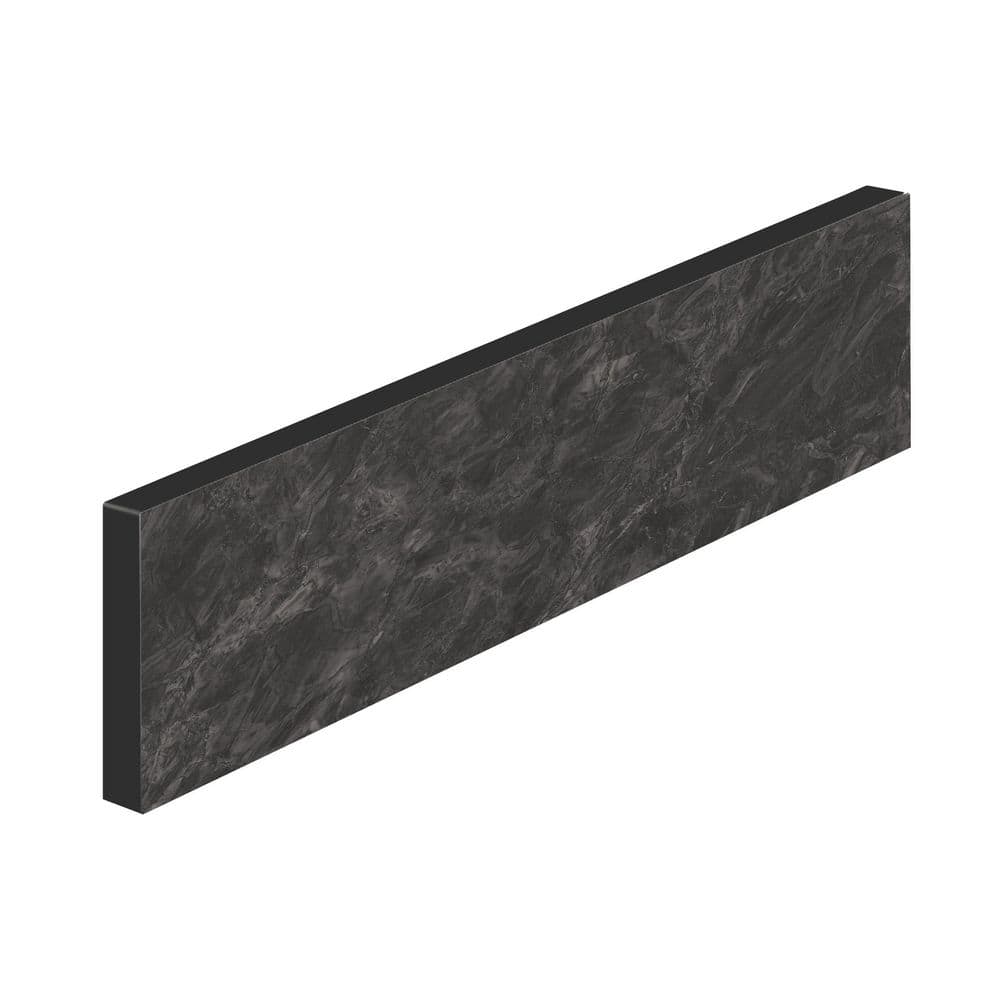 Thinscape 24.5 in. D L x 4 in. D Engineered Composite Countertop ...