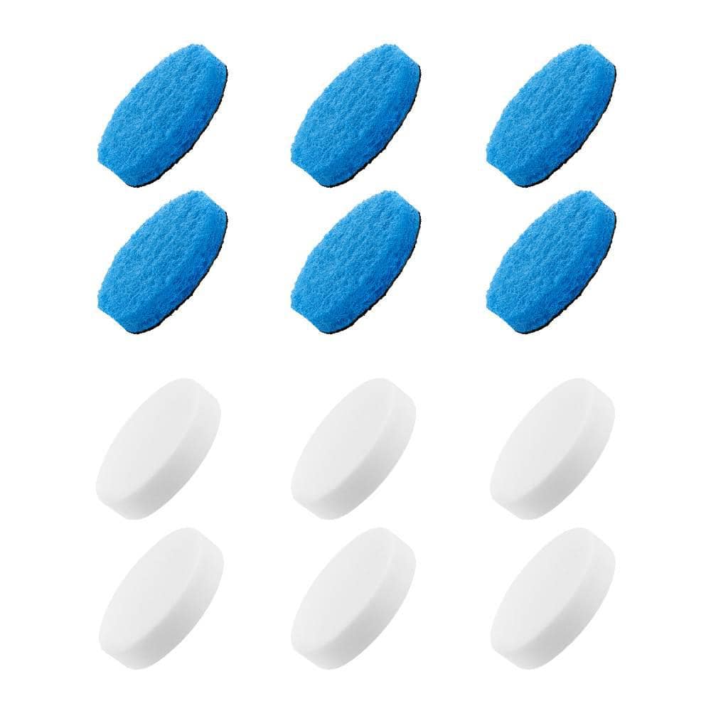 RYOBI USB Lithium Detail Scrubber Scour Pad and Sponge Accessory Kit ...