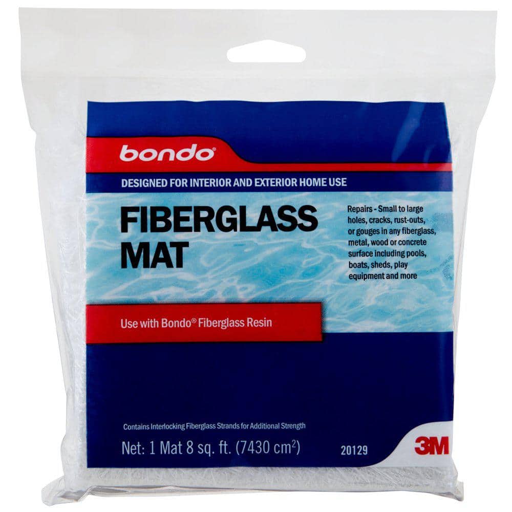 Bondo 8 sq. ft. Fiberglass Mat 20129 - The Home Depot
