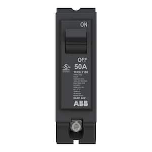 GE Q-Line 50 Amp 1 in. Single Pole Circuit Breaker THQL1150 - The Home ...