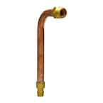 Apollo 8 in. x 1/2 in. Copper PEX-B Barb Stub-Out 90-Degree Elbow with ...