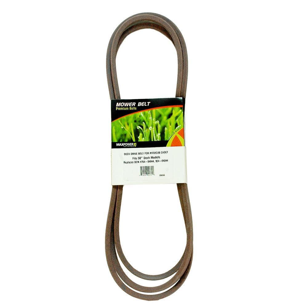 MaxPower Deck Drive Belt for MTD, Cub Cadet, Troy-Bilt Mowers Replaces ...
