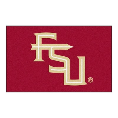 FANMATS Florida State University 18 in. x 27 in. 2-Piece Carpeted Car ...
