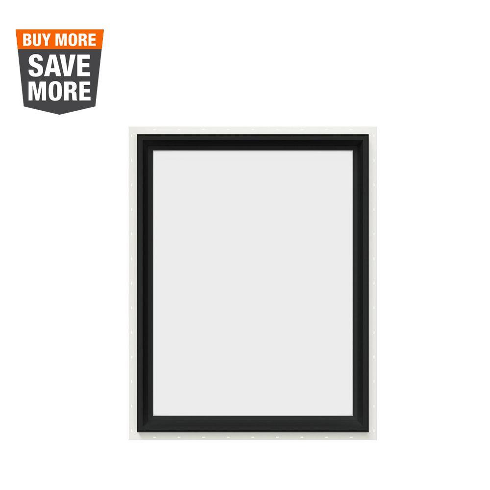 Reviews for JELD-WEN 30 in. x 36 in. V-2500 Series Bronze Exterior ...