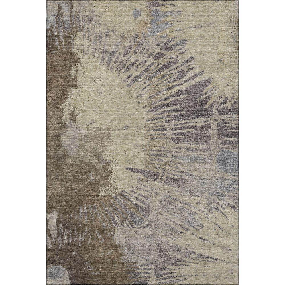 Addison Rugs Mayfield Premium Machine Washable Indoor/Outdoor Geometric ...