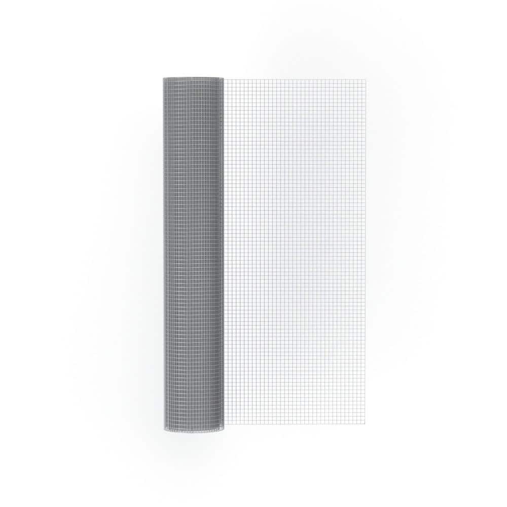 Tidoin 1/4 in. x 4 ft. x 100 ft. 23-Gauge Hardware Cloth Anti-Rust Wire ...