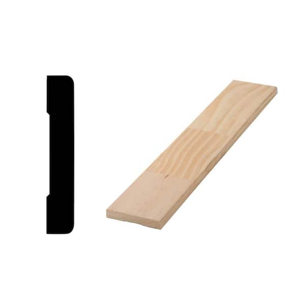 Woodgrain Millwork WM 433 9/16 in. x 3-1/4 in. Solid Pine Casing ...