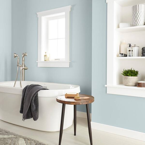 Offshore Mist Paint Color Warm Retreat In The Entertainment District