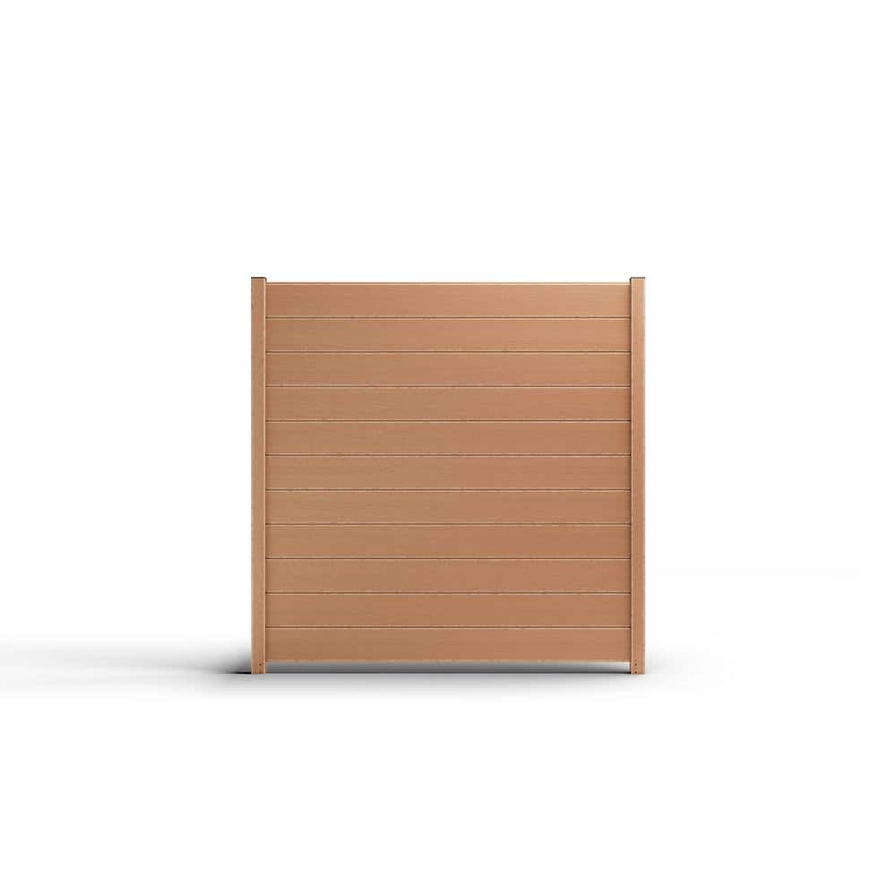 Natures Composites Composite Modern Horizontal Privacy Full Size Fence ...