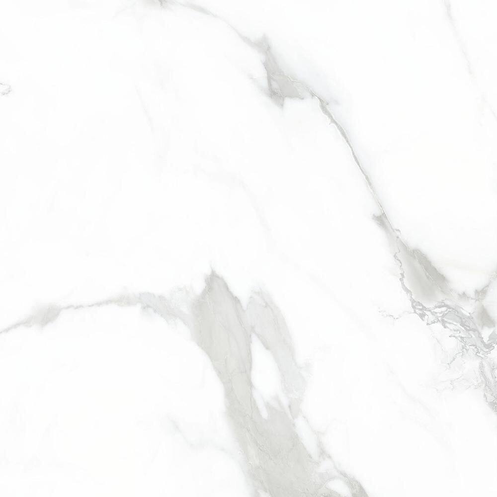 Reviews for sunwings 0.08 in. x 4 ft. x 10 ft. Carrara White Square ...