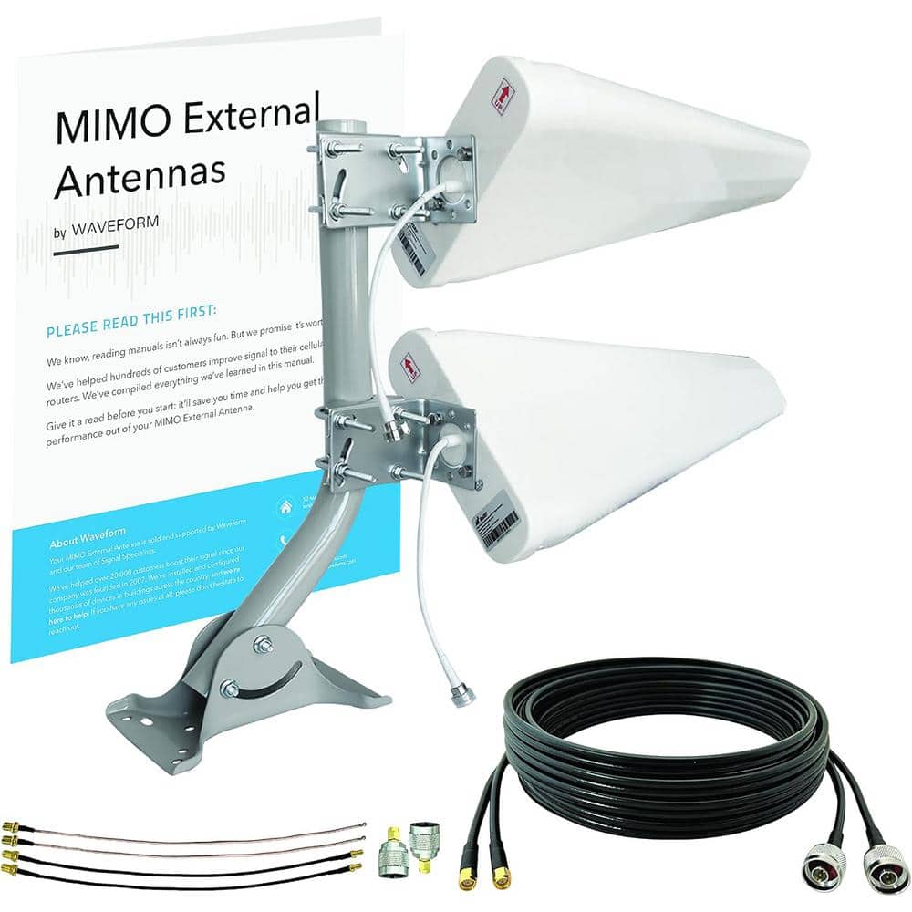 Lukyamzn 2 x 2 Cellular Antenna Kit for 4G and 5G Modems, Routers T ...