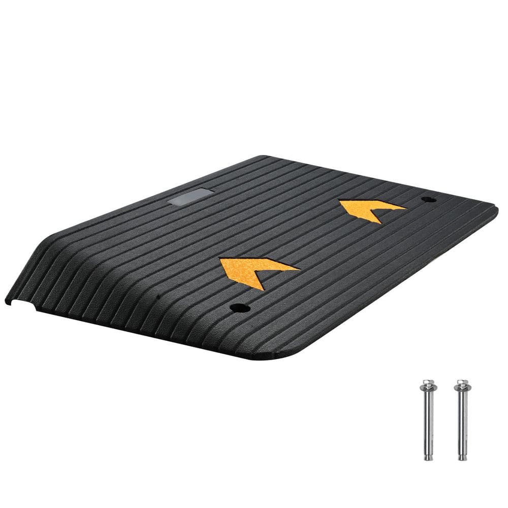 SKYSHALO Upgraded Rubber Threshold Ramp, 3.5 in. Rise Door Ramp with 1 ...