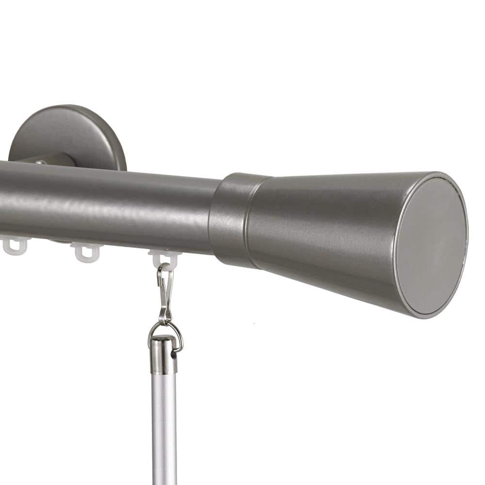 Art Decor Tekno Pro 108 in. Non-Adjustable 1.13 in. Diameter Traverse ...