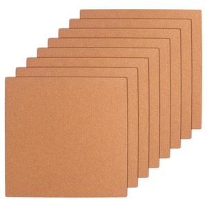 Afoxsos 12 x 12 Square Cork Board Natural Ultra Strength Adhesive High ...