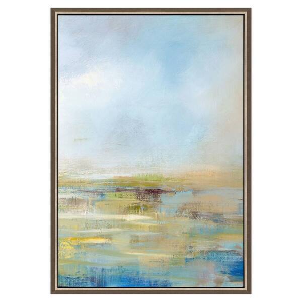 Paragon Horizon by Bell 1 Piece Framed Giclee Abstract Art Print 57 in ...
