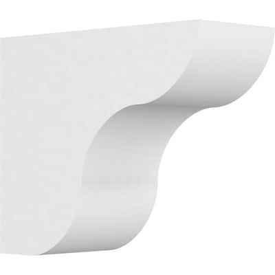 Ekena Millwork 5 in. x 10 in. x 12 in. Standard Newport Architectural ...