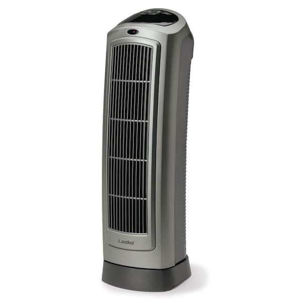 Lasko 1500-Watt Electric Portable Ceramic Tower Space Heater with ...