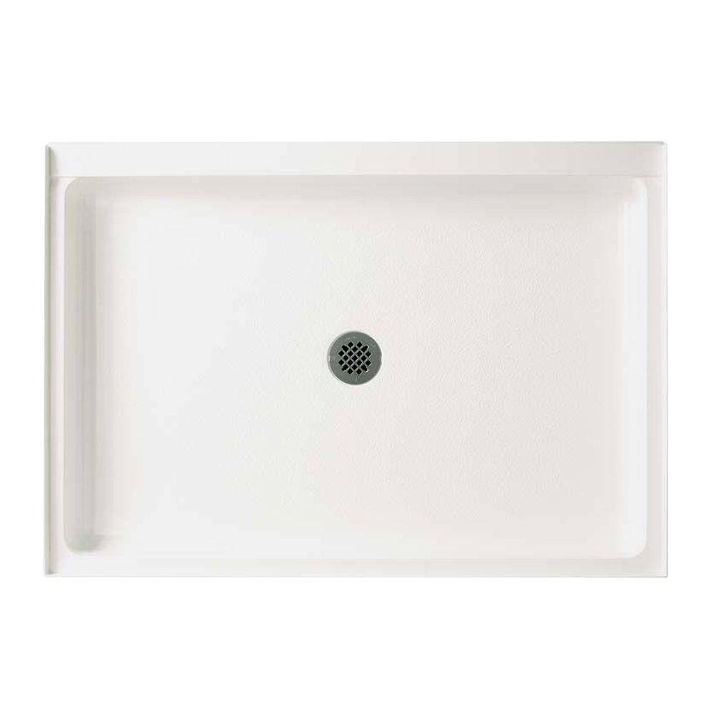 Reviews For Swan 34 In X 48 In Solid Surface Single Threshold Center