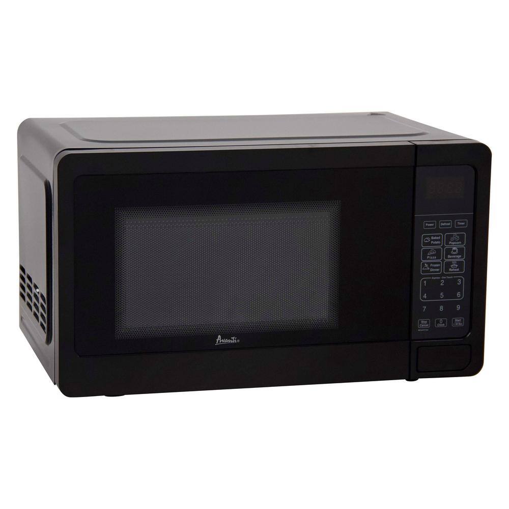 Avanti Countertop Microwave Oven, 0.7 cu. ft., in Black MT7V1B - The ...