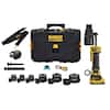 DEWALT 20V Lithium-Ion Cordless 1/2 in. - 2 in. Knock-Out Tool Kit with ...