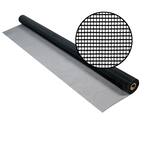 Phifer 48 in. x 25 ft. Charcoal Fiberglass Screen - 20 x 20 No-See-Um ...
