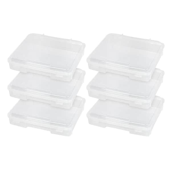 IRIS Portable Project Case in Clear (6-Pack) 586380 - The Home Depot
