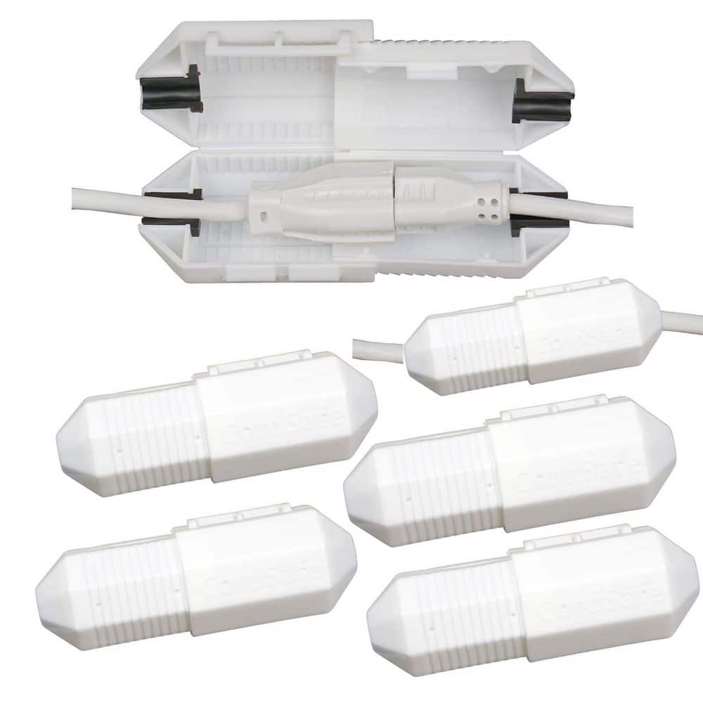 CordSafe Extension Cord Safety Cover, Plug Protector for Lights, Power ...