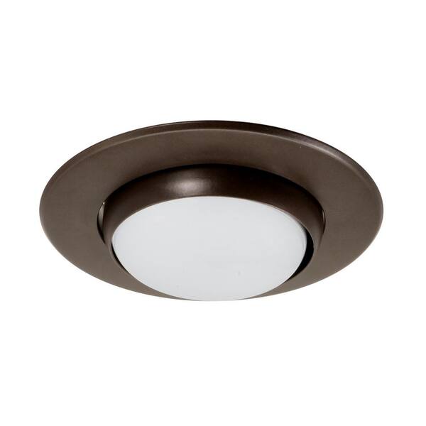 NICOR 5 in. Oil Rubbed Bronze Recessed Eyeball Trim 15506OB-OB - The ...