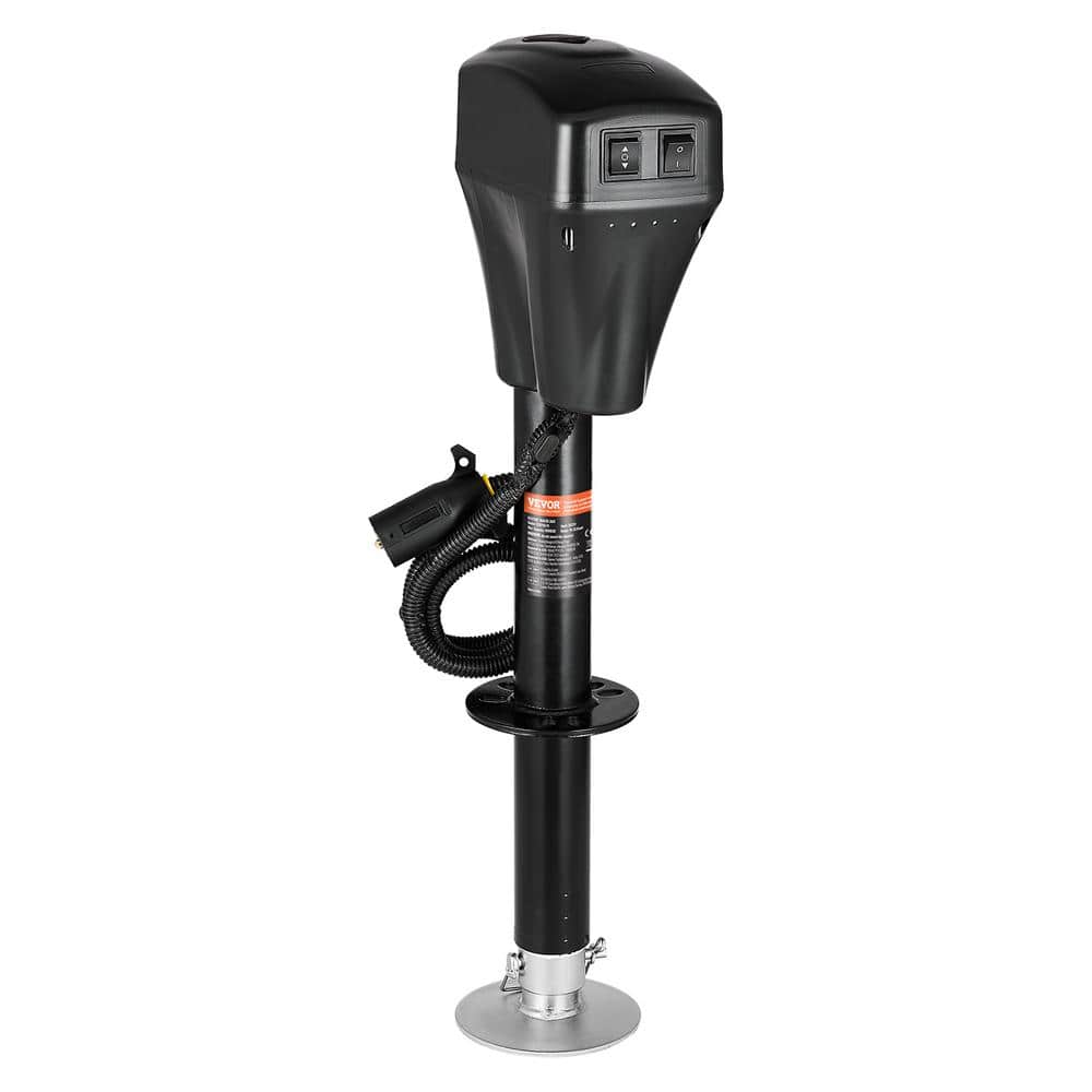 VEVOR Electric Trailer Jack, 5000 lbs., Heavy Duty RV Electric Power ...