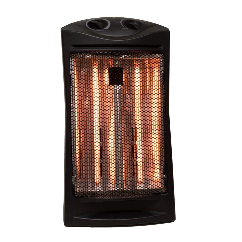 Comfort Glow 1500-Watt Radiant Quartz Tower Infrared Electric Space ...