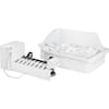 Midea Ice maker Kit for Top Mount, Bottom Mount Refrigerator White ...