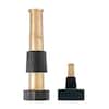 Orbit 5 in. Heavy-Duty Adjustable Brass Spray Nozzle with Brass Sweeper ...