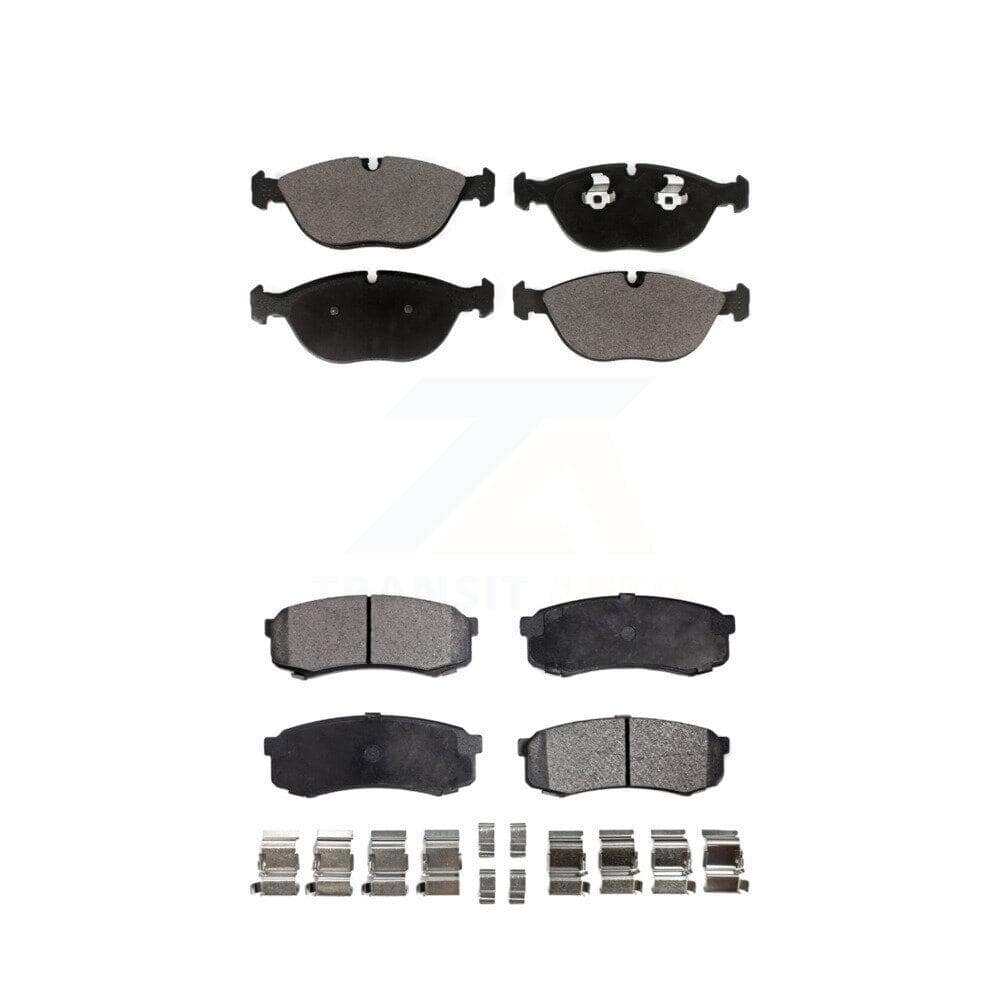 TEC Front Rear Ceramic Brake Pads Kit For 2000 Mercedes-Benz C43 AMG ...