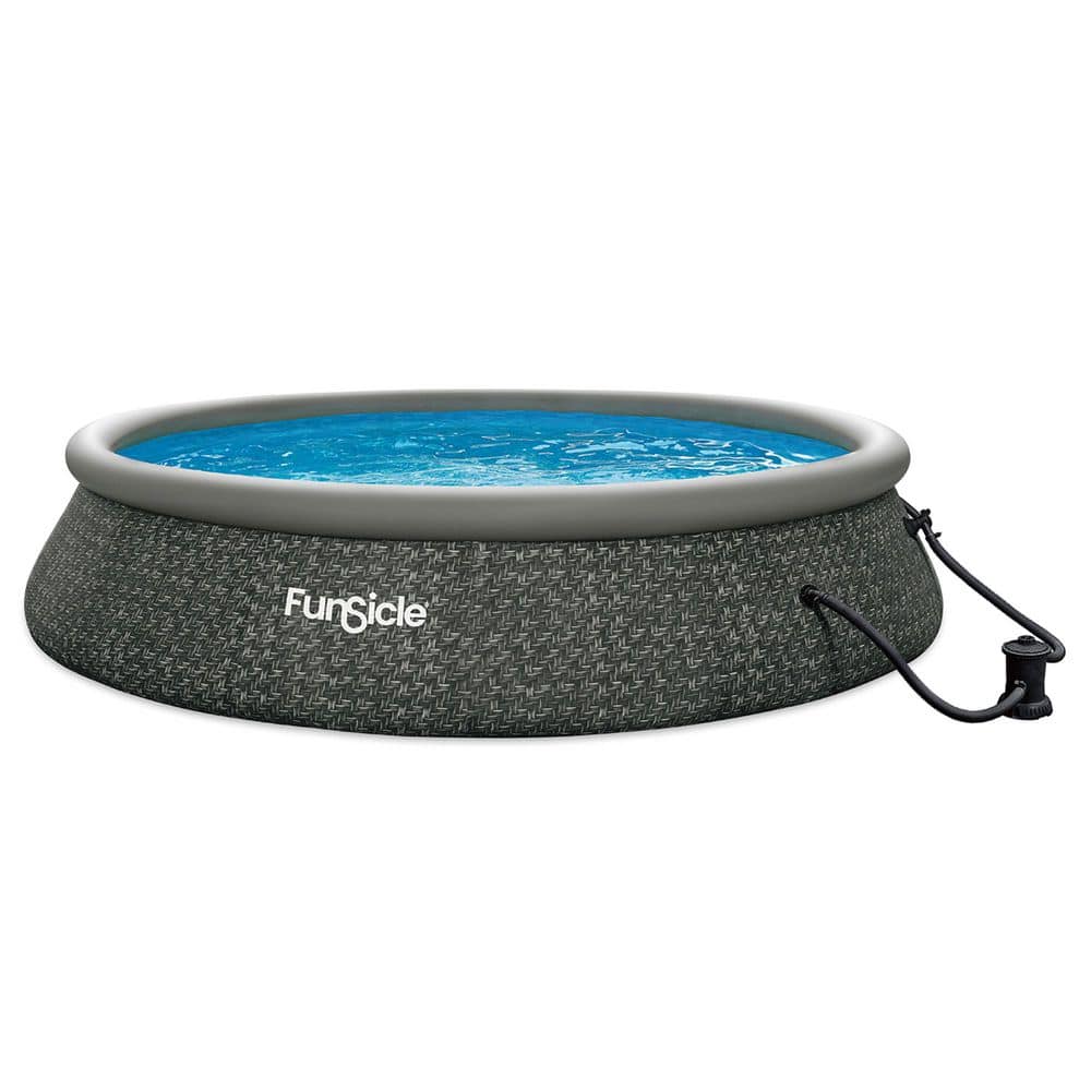 Funsicle 15 ft. x 36 in. QuickSet Ring Top Above Ground Round Swimming ...