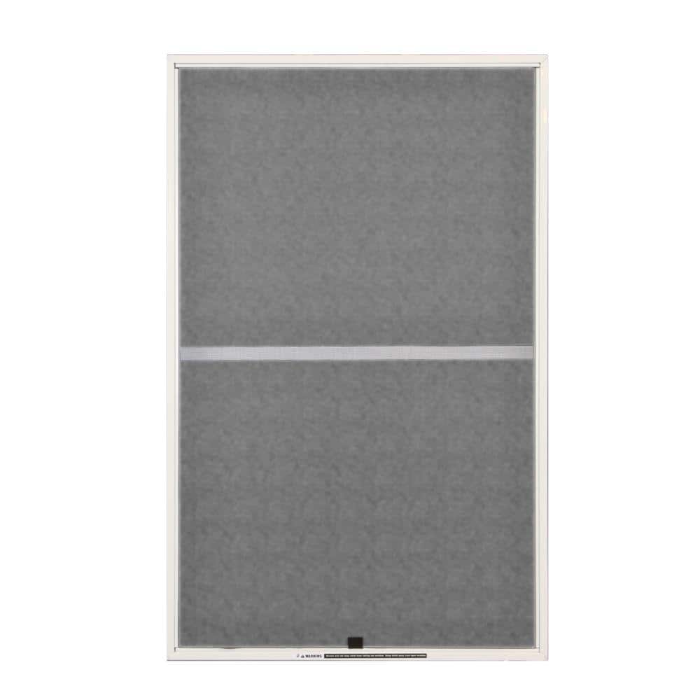 Andersen 31-7/8 in. x 38-27/32 in. 200 and 400 Series White Aluminum ...