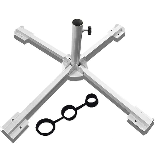 Foldable Portable Umbrella Stand Plus Size Tempered Iron Patio Beach ...