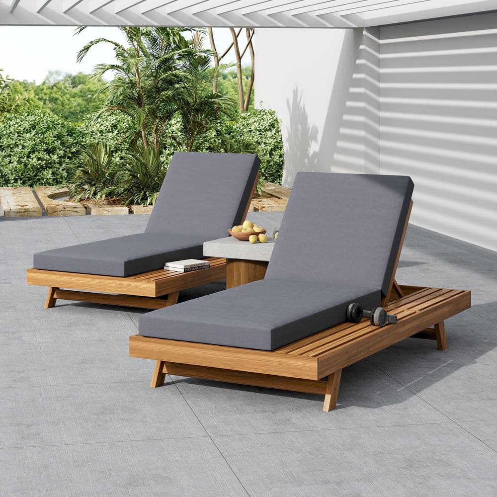 CHRISTOPHER KNIGHT HOME Erin Patio 2/3 Foldable Solid Wood Outdoor ...