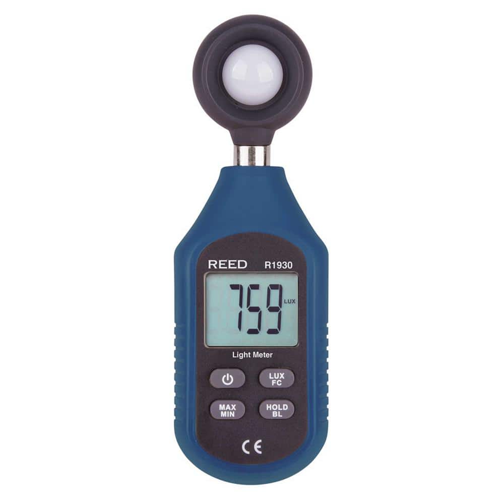 REED Instruments Compact Light Meter R1930 - The Home Depot