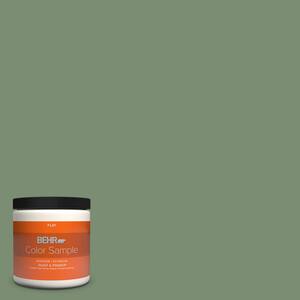 BEHR PREMIUM PLUS 8 oz. #PPU11-02 Shallot Bulb Semi-Gloss Interior ...