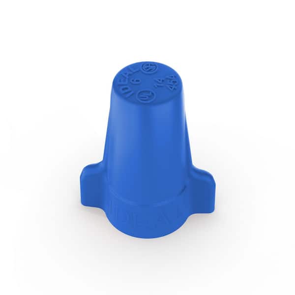 IDEAL Wing-Nut Wire Connector, 454 Blue, Bag of 25 30-454P - The Home Depot
