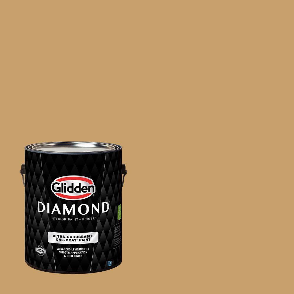 Glidden Diamond 1 gal. PPG1089-5 Bleached Maple Ultra-Flat Interior ...
