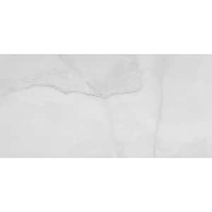 MSI Calgary Onyx 16 in. x 32 in. Polished Porcelain Marble Look Floor ...