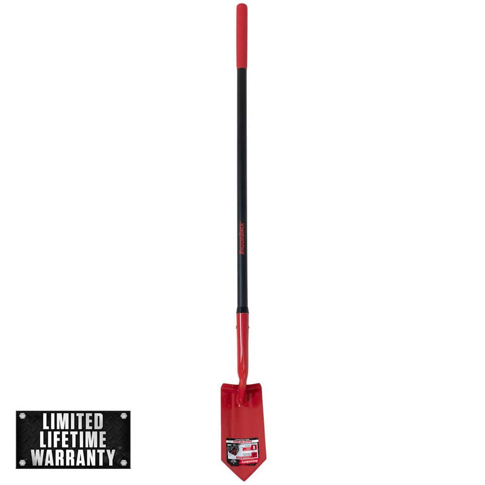Razor-Back 44 in. Fiberglass Handle Clean-Out Shovel 47035 - The Home Depot