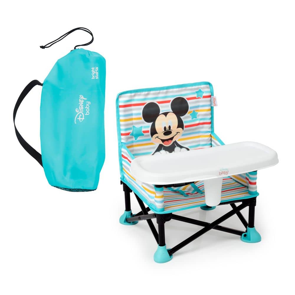 Reviews for BRIGHT STARTS Mickey Mouse Pop 'N Sit Portable Booster Seat ...