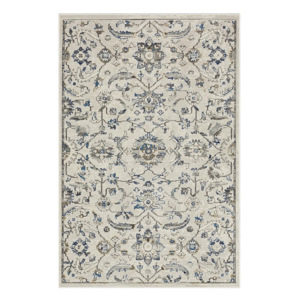 Mohawk Home Orestes Blue 2 ft. x 2 ft. 11 in. Area Rug 832773 - The ...