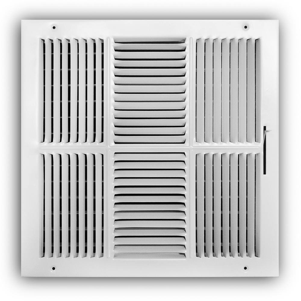Reviews For Everbilt 14 In X 14 In 4 Way Steel Wall Ceiling Register