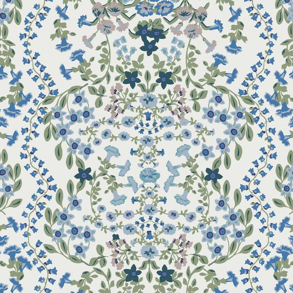 JOULES Symmetrical Trellis Ditsy Creme Yellow Wallpaper Sample 12088394 ...